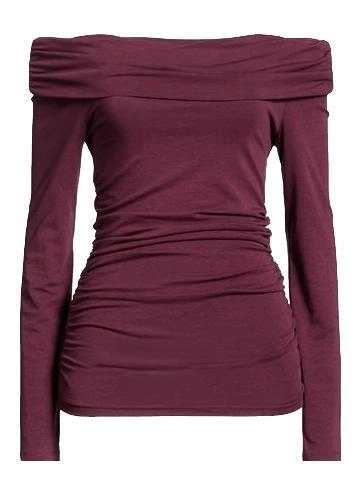 Rag & Bone Off-the-shoulder Jersey Top - Plum