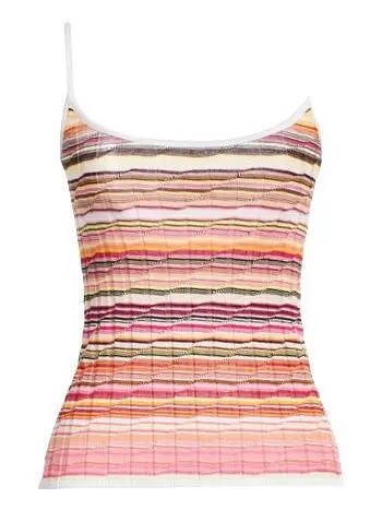 Missoni Sleeveless Knit Top - Pink