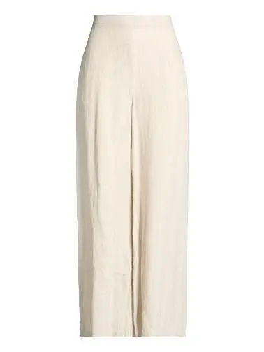 Malìparmi Wide-leg Linen Pants - Beige