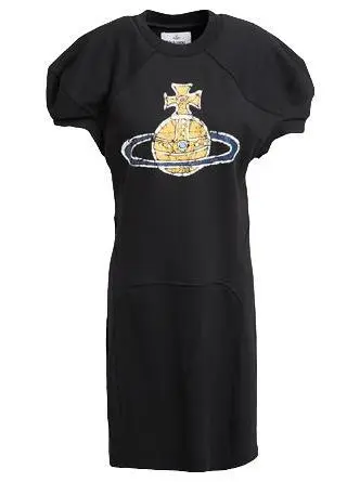 VIVIENNE WESTWOOD Mini T-shirt Dress - Black