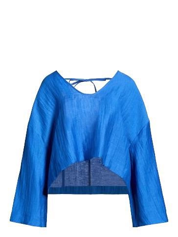 KAOS Top Size Linen, Polyester - Bright Blue