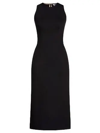 Max Mara Midi Bodycon Dress - Black
