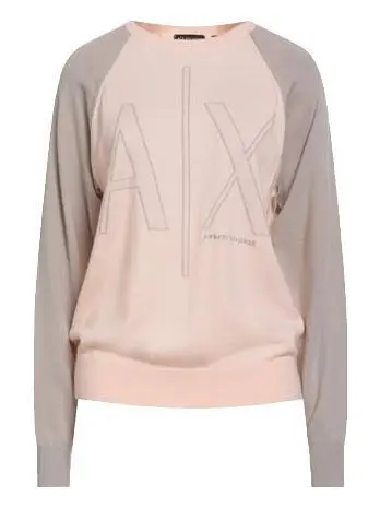 Armani Exchange Lightweight Knit Crewneck Sweater - Pink