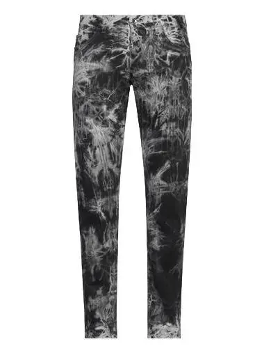 Dolce & Gabbana Cotton Straight-leg Jeans - Black