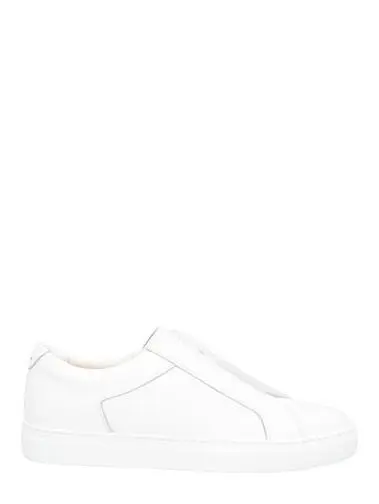 DOUCAL'S Leather Slip-on Sneakers - White