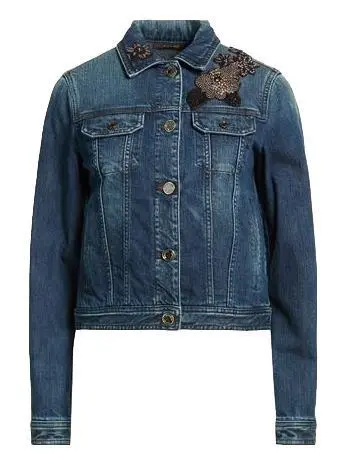 MOORER Denim Trucker Jacket - Blue