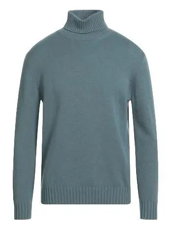 FILIPPO DE LAURENTIIS Turtleneck Size Cashmere - Green