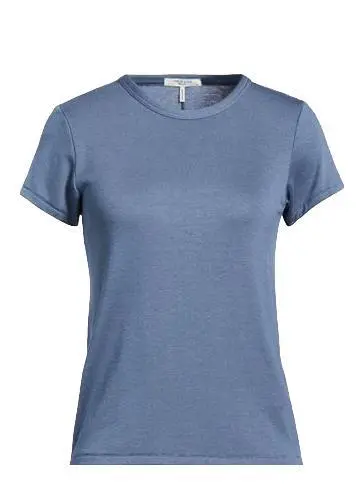 Rag & Bone Short Sleeve Knit Top - Blue