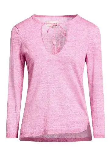 Zadig&Voltaire Linen And Silk-blend Sweater - Pink