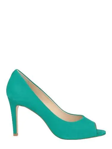 Cosmoparis Pumps Emerald Leather - Green