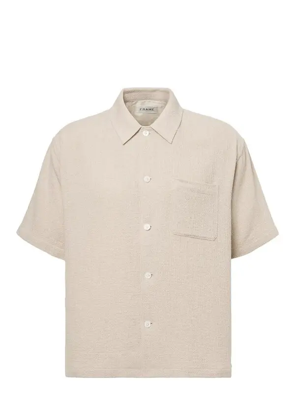 FRAME Cotton-blend Shirt - White
