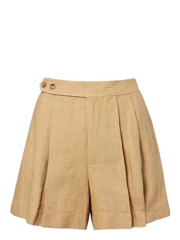 Polo Ralph Lauren Linen Shorts - Beige