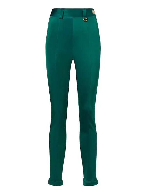 Chloé High-rise Slim Pants - Green