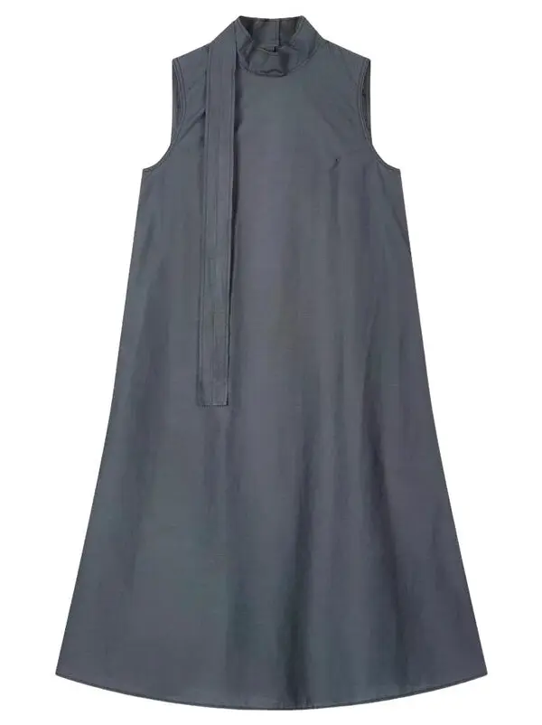 STUDIO TOMBOY Sleeveless A-line Cotton Dress - Grey