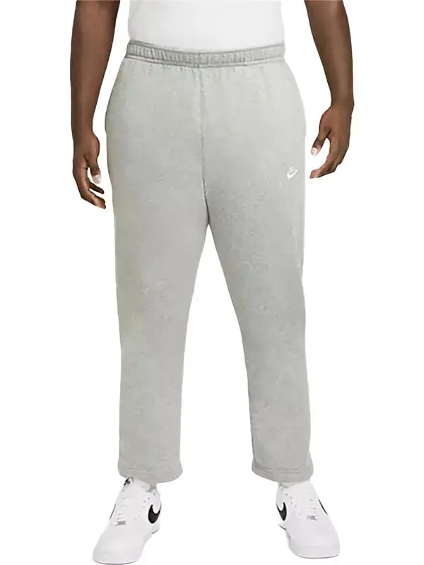 Nike Logo-embroidered Track Pants - Grey