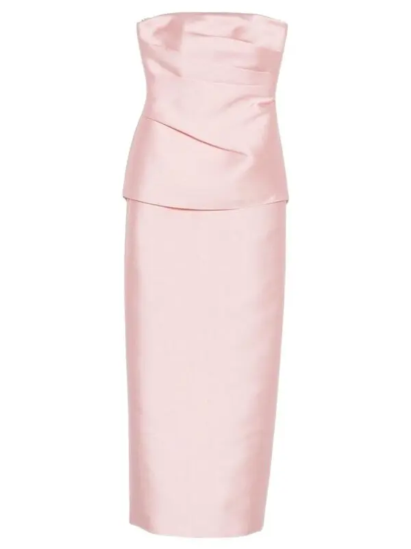 Solace London Lucille Maxi Dress - Pink