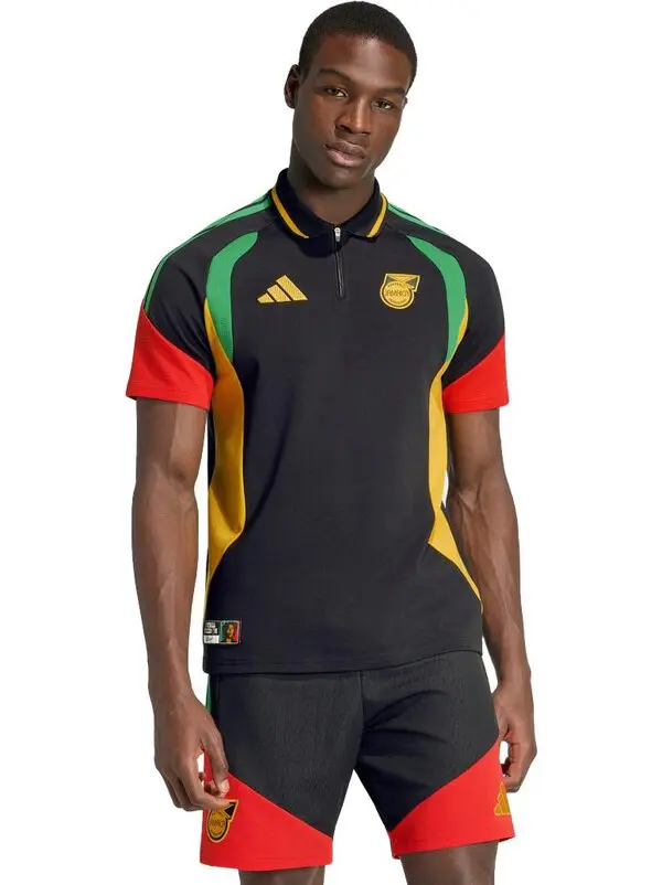 Adidas Jamaica 26 X Bob Marley Tiro Polo - Black