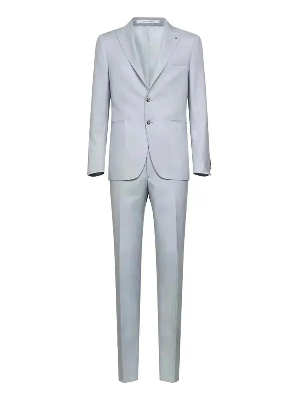 Tagliatore Peaked-lapels Two-button Suit - Grey