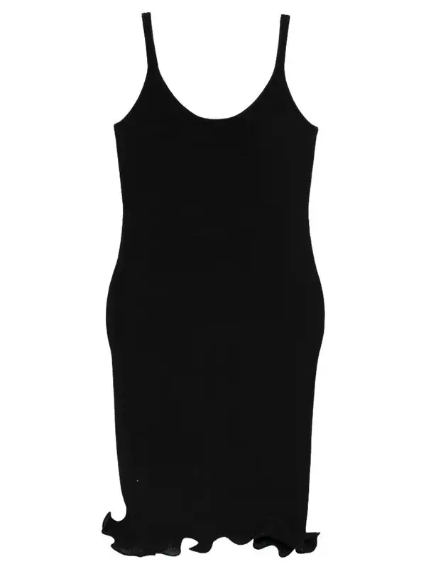 JNBY Budding-hem Mini Dress - Black