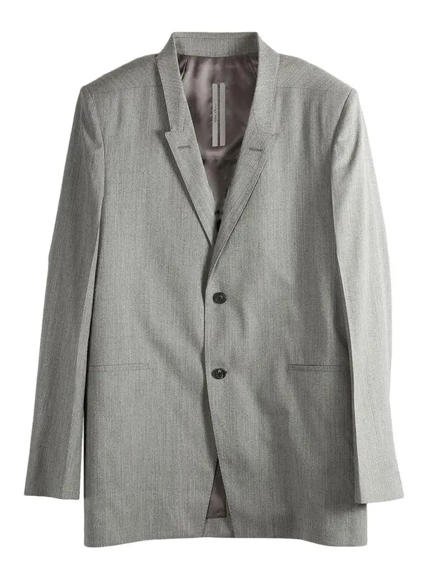 Rick Owens Concordian Jacket - Grey