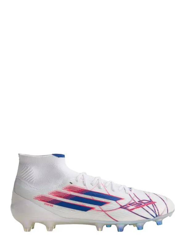 Adidas F50 Sparkfusion Elite Mid Fg Ag - White