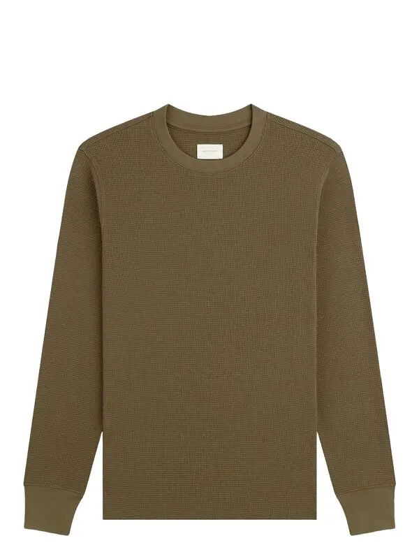 Aimé Leon Dore Long-sleeve Waffle Thermal - Green
