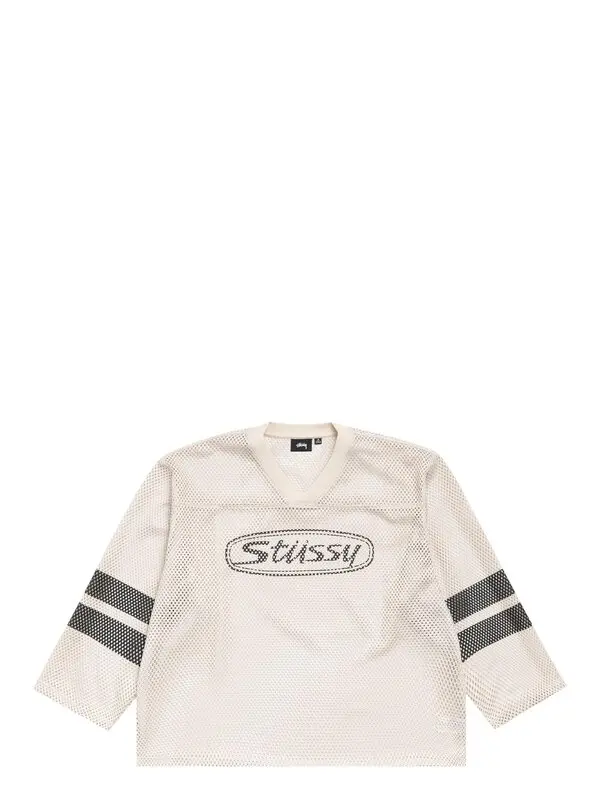 StÜssy Trucker Team Jersey - Cream