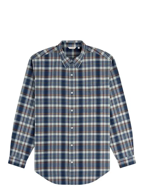 Aimé Leon Dore Washed Madras Shirt - Blue