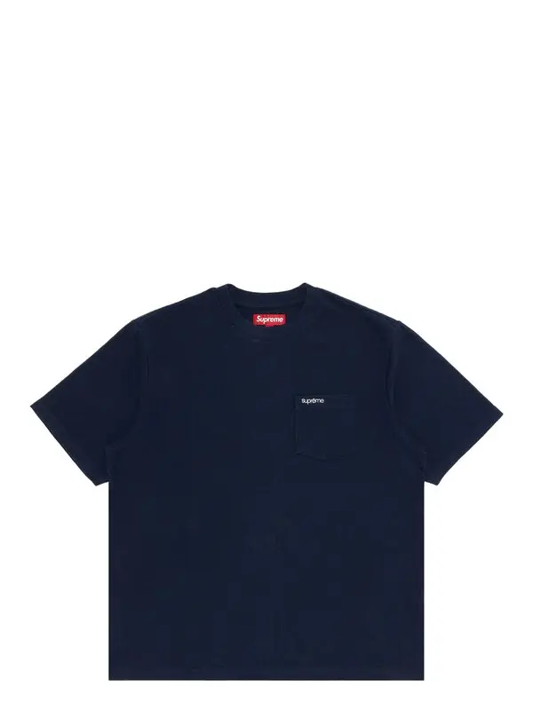 Supreme Short-sleeve Pocket Tee - Blue