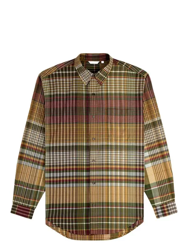 Aimé Leon Dore Washed Madras Shirt - Green