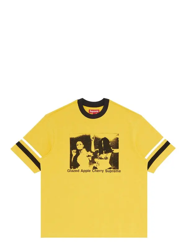 Supreme Glazed Athletic Short-sleeve Top - Yellow