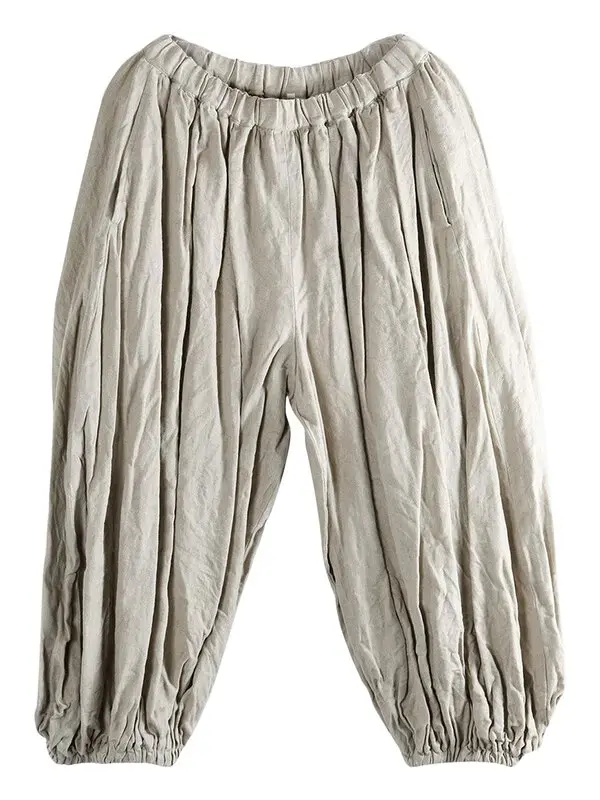 Comme Des Garçons Baggy Harem Pants - White