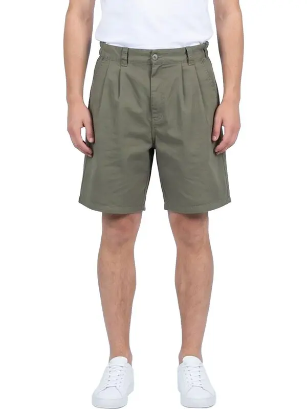 Carhartt Work In Progress Cotton Chino Shorts - Green