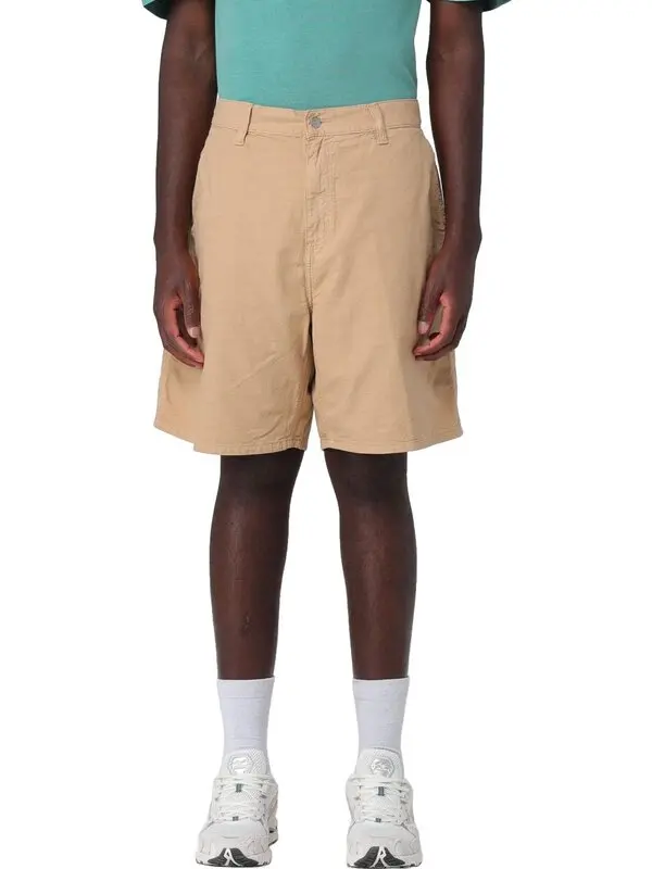 Carhartt Work In Progress Cotton Chino Shorts - Beige