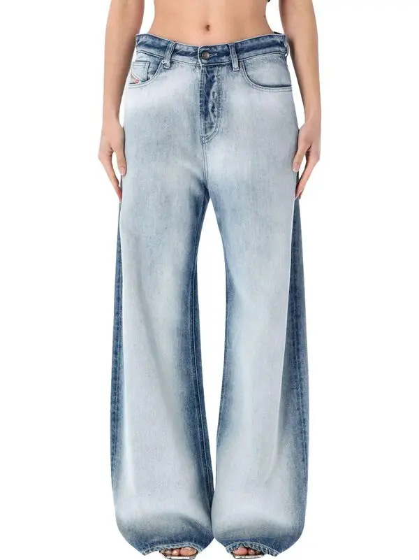 DIESEL® Wide Leg Jeans - Blue