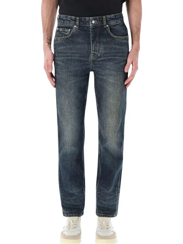REPRESENT Straight Leg Jeans - Denim
