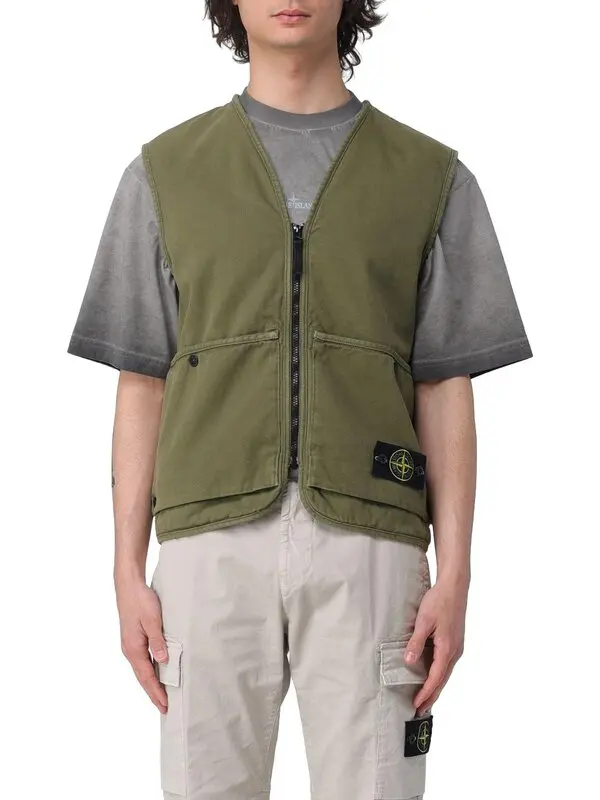 Stone Island Suit Vest - Military