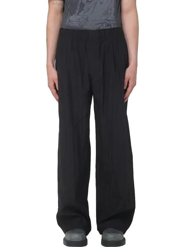 Our Legacy Wideleg Jersey Trousers - Black