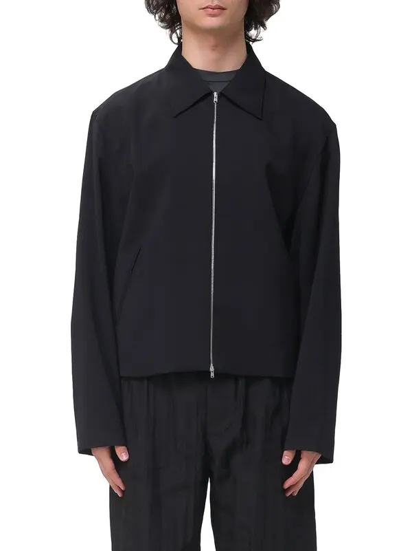 Our Legacy Collared Zip-up Jacket - Black