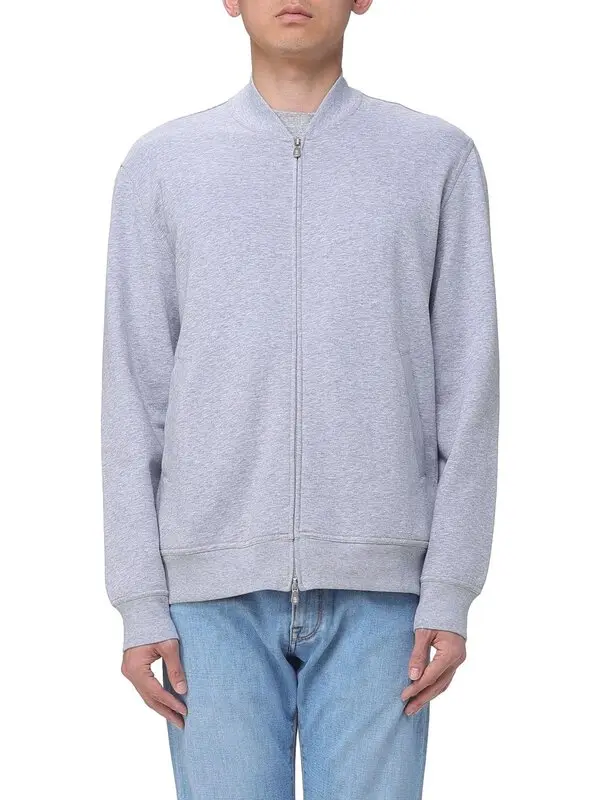 Brunello Cucinelli Zip-up Sweater - Grey