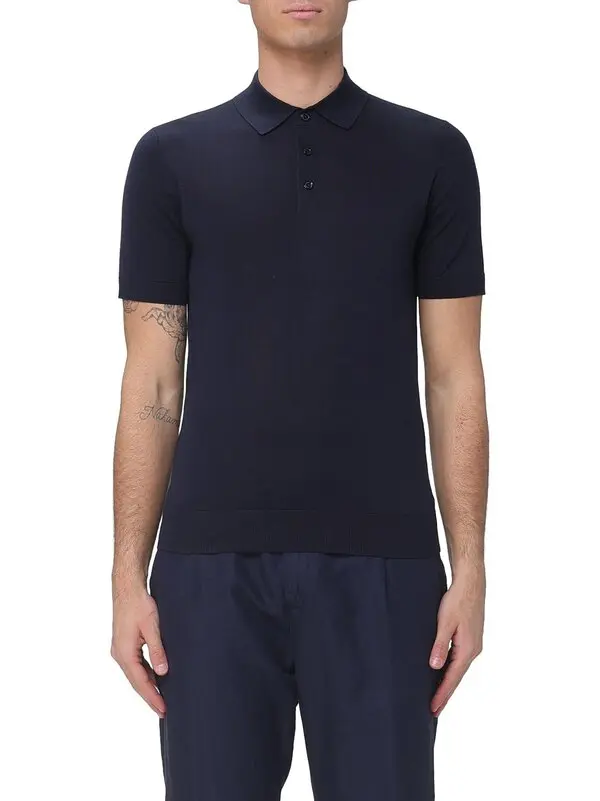PAOLO PECORA Polo Shirt - Blue