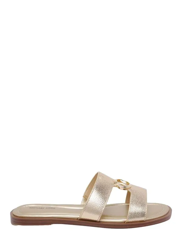 Michael Kors Heeled Sandal - Gold