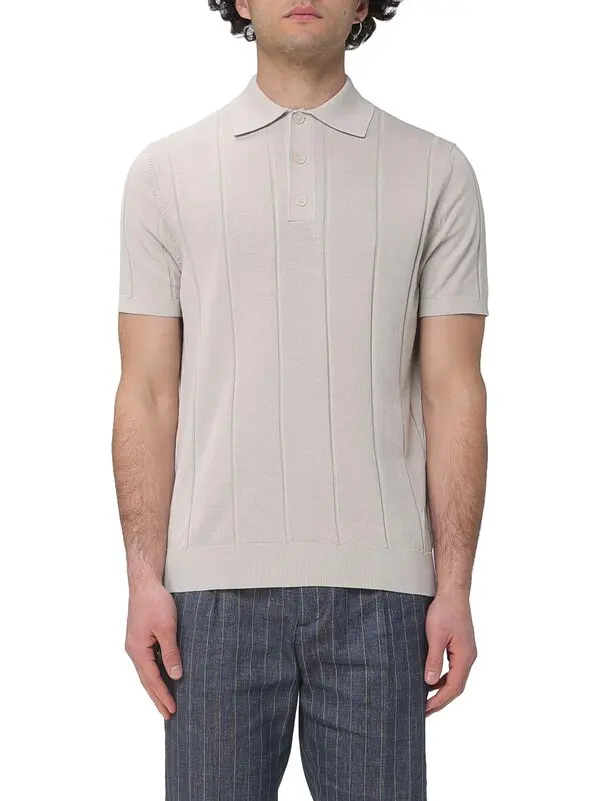 MANUEL RITZ Polo Shirt - Beige