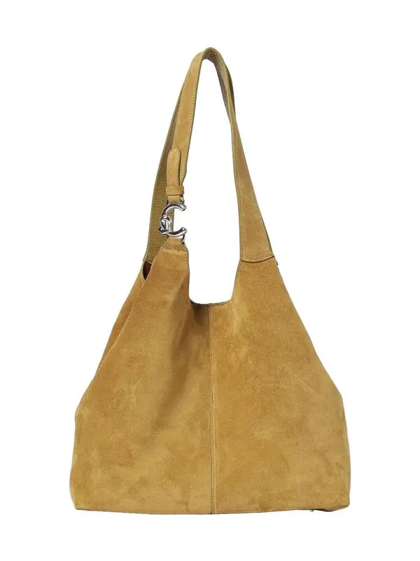 COCCINELLE Suede Shoulder Bag - Green