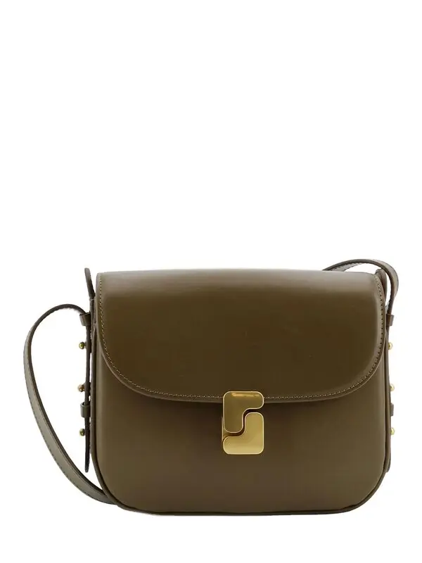Soeur Bellissima Mini Leather Bag - Green
