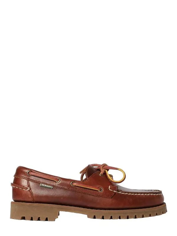 SEBAGO Ranger Leather Boat Loafers - Brown