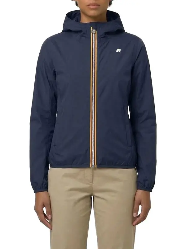 K-WAY Lightweight Hooded Jacket - Blue
