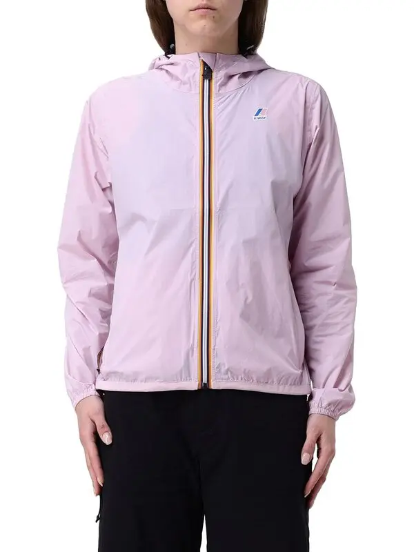 K-WAY Le Vrai 4.0 Claudette Technical Fabric Jacket - Lilac