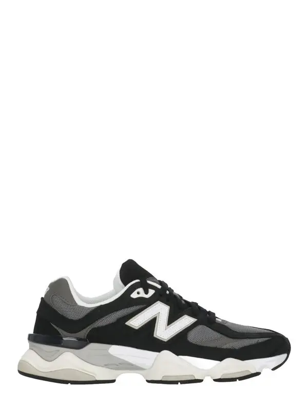 NEW BALANCE 9060 Nubuck And Mesh Sneakers - Black