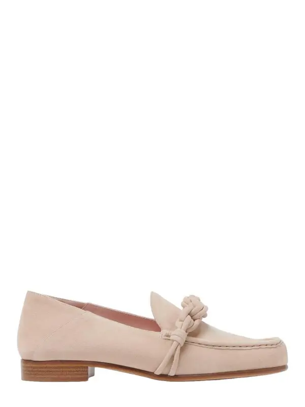 Fabiana Filippi Suede Loafers With Knot Detail - Rope